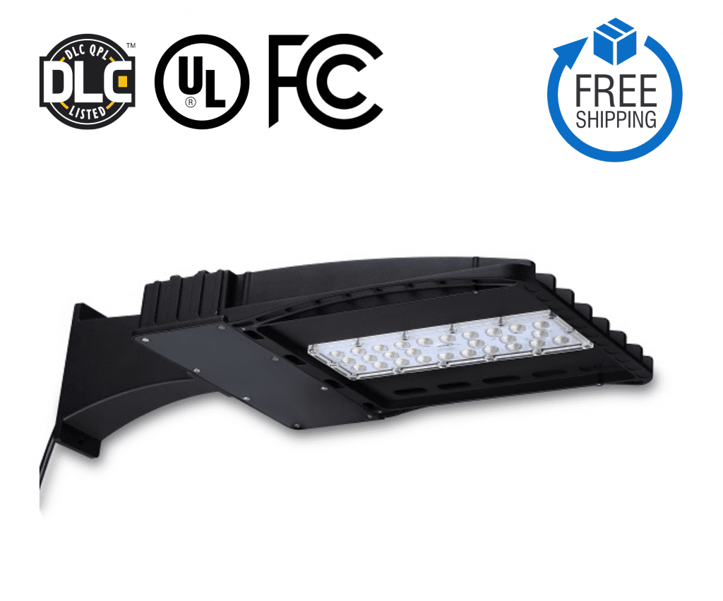 Solar LED Area Light - 70W - Brightway LED Lighting