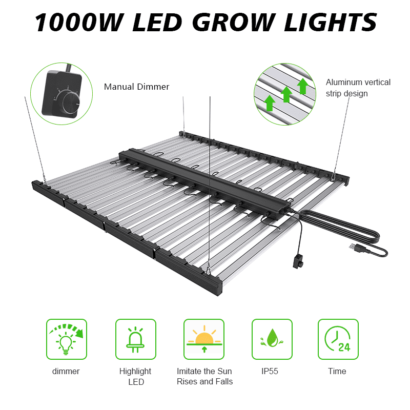 LED Commercial Grow Light - 1000W - Brightway LED Lighting