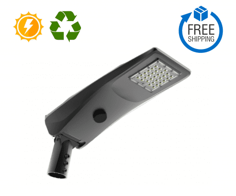 Solar LED Area Light - 70W - Brightway LED Lighting