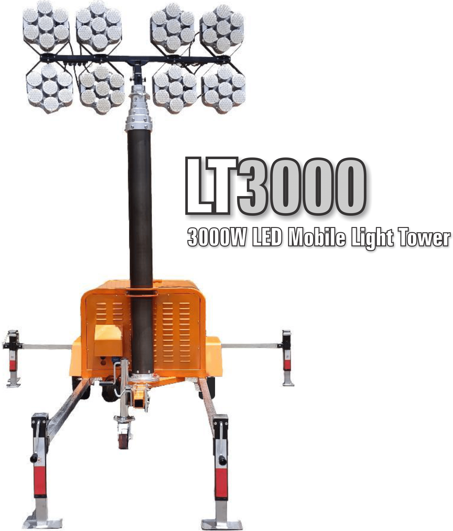 Mobile LED Light Tower - Brightway LED Lighting