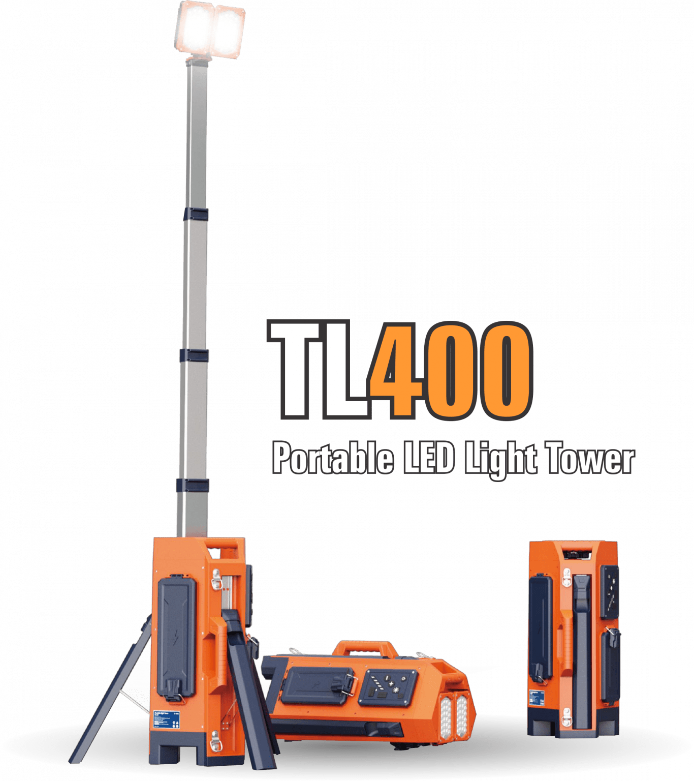 Battery Powered LED Light Towers - Brightway LED Lighting