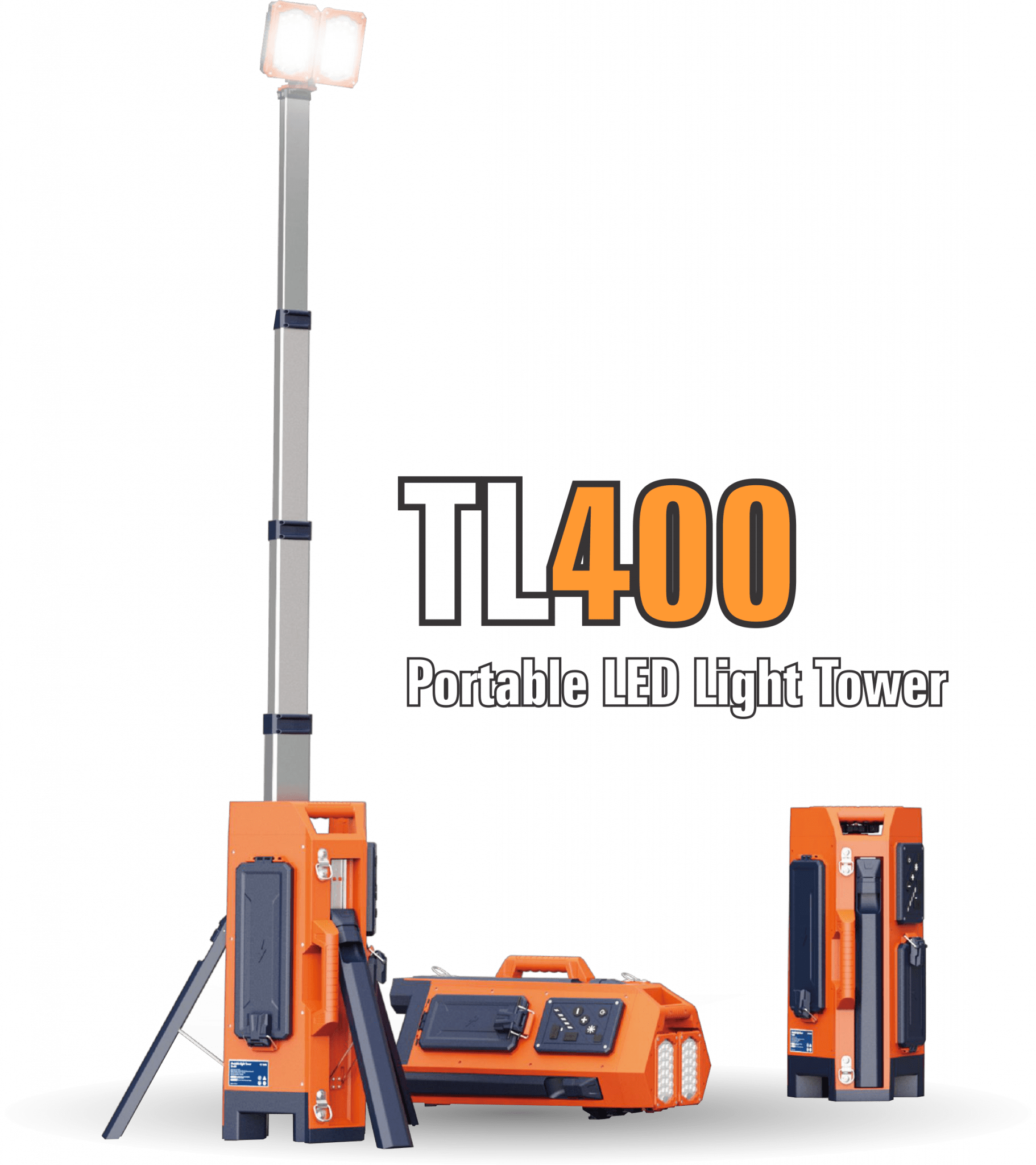 Battery Powered LED Light Towers - Brightway LED Lighting