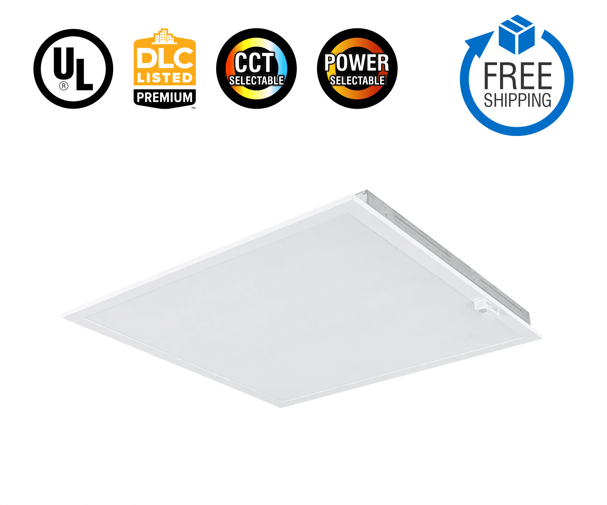 20-30W Selectable Sensor Based Back-lit LED Panel Light (2' x 2 ...