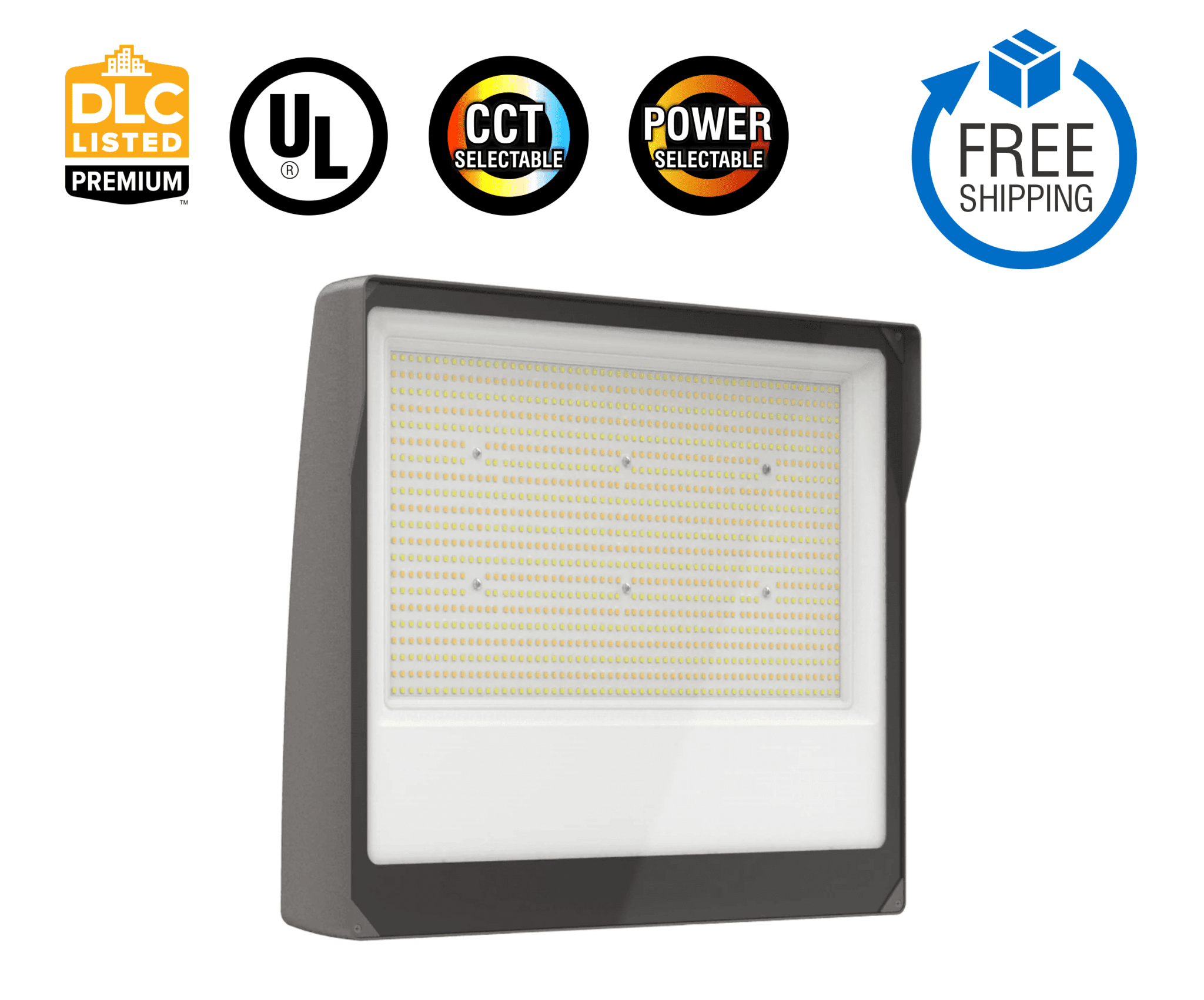 240W-450W Selectable LED Flood Light With Photocell AC120-277V ...
