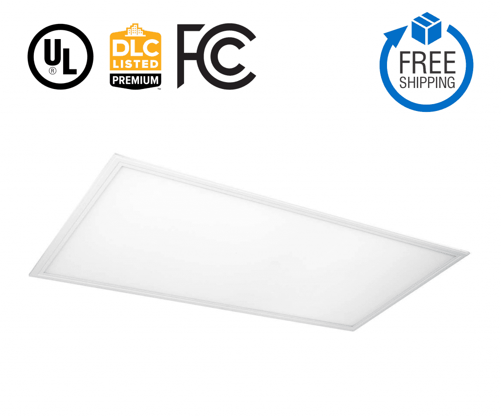 48W High Output LED Flat Panel Light 4000 - CASE PACK (4 PCS ...