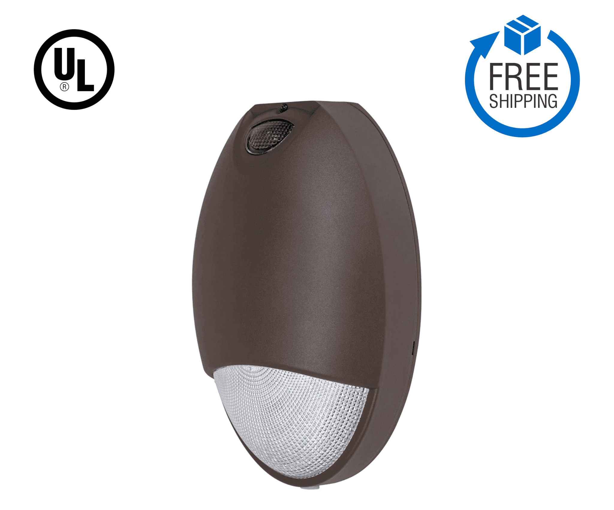 Emergency LED Mini Wall Pack Light - (6 PCS) CASE PACK - Brightway LED ...