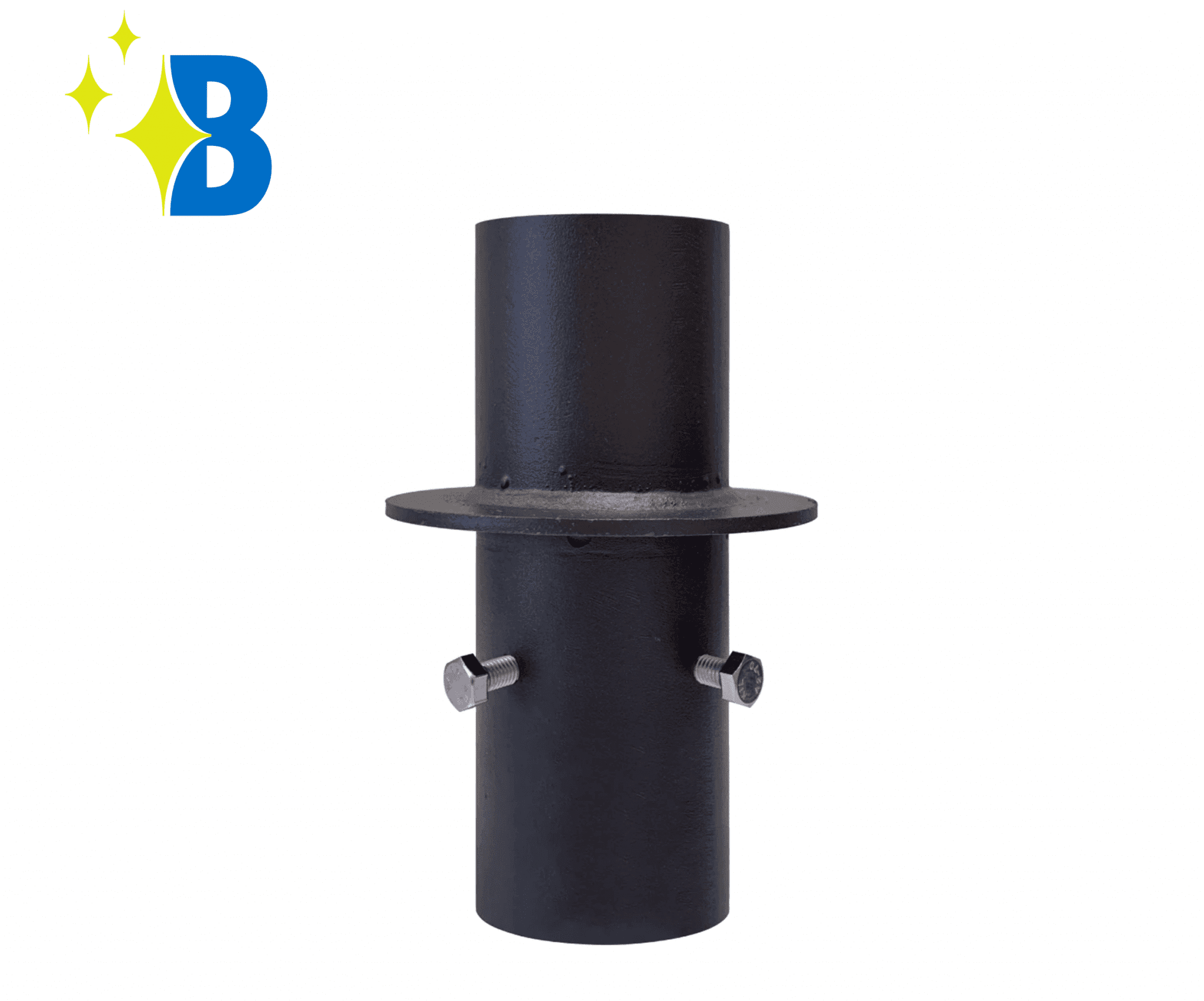 Insert Round Pole Adapter 5 inch to 3 inch Tenon - Brightway LED Lighting