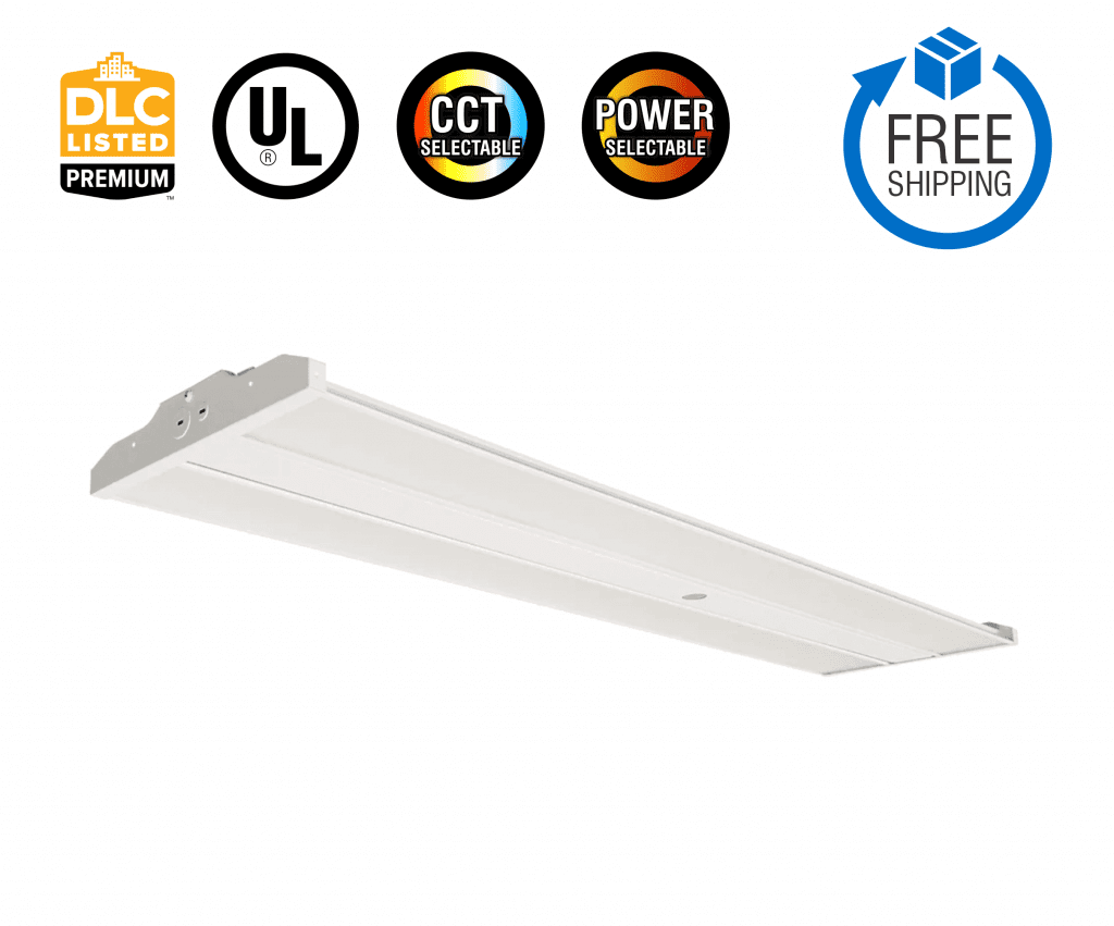 3.7FT Selectable Compact LED Linear High Bay Light 270W-400W ...