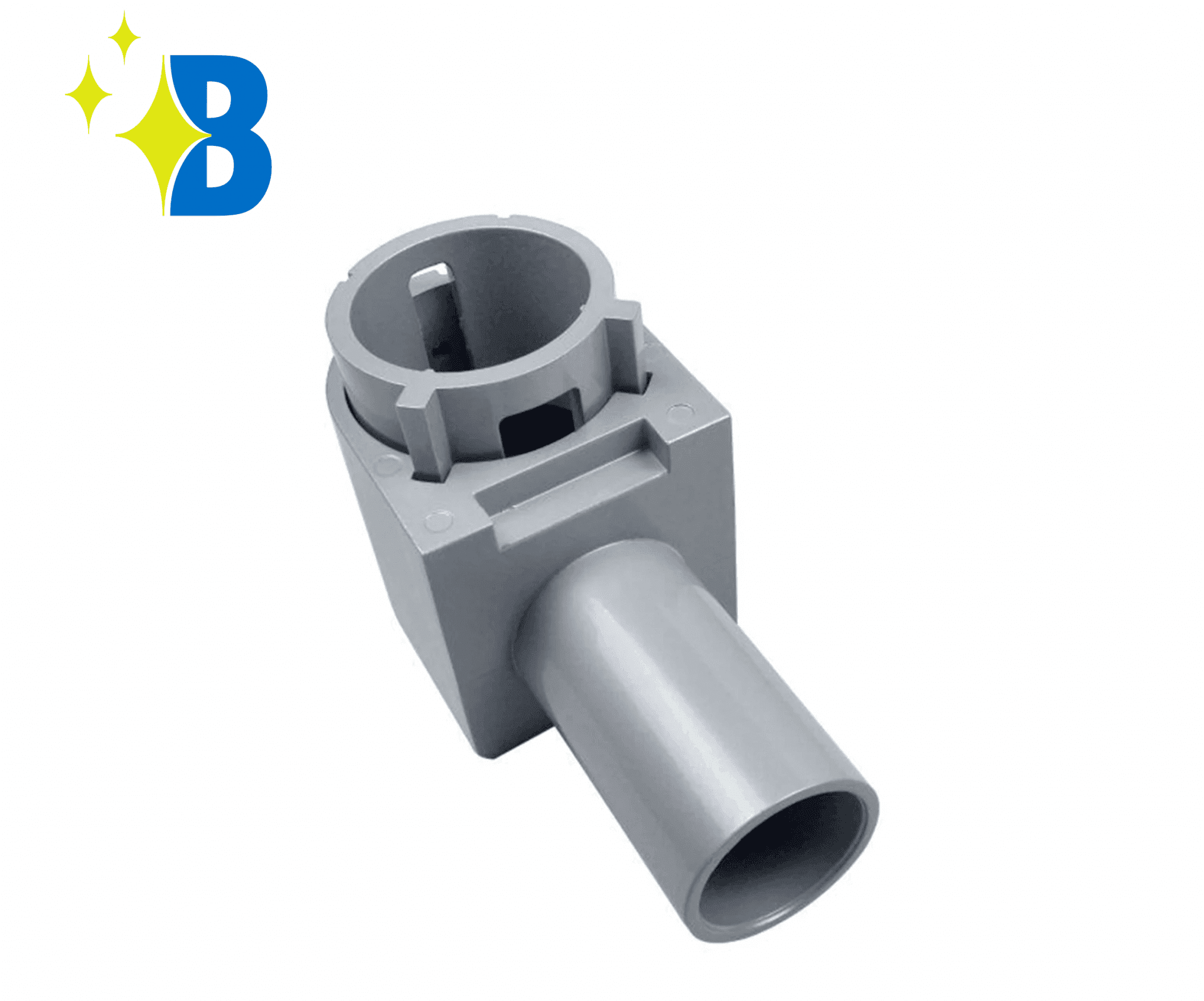 Round Post Top Adapter 90 Degrees - Brightway LED Lighting