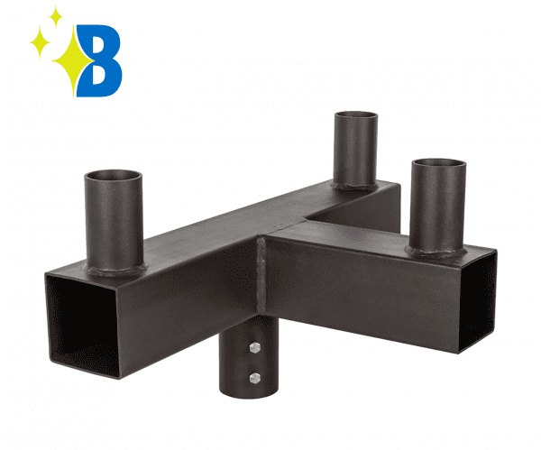 Square Triple 90 Degree Horizontal Tenon Adapter - Brightway LED Lighting