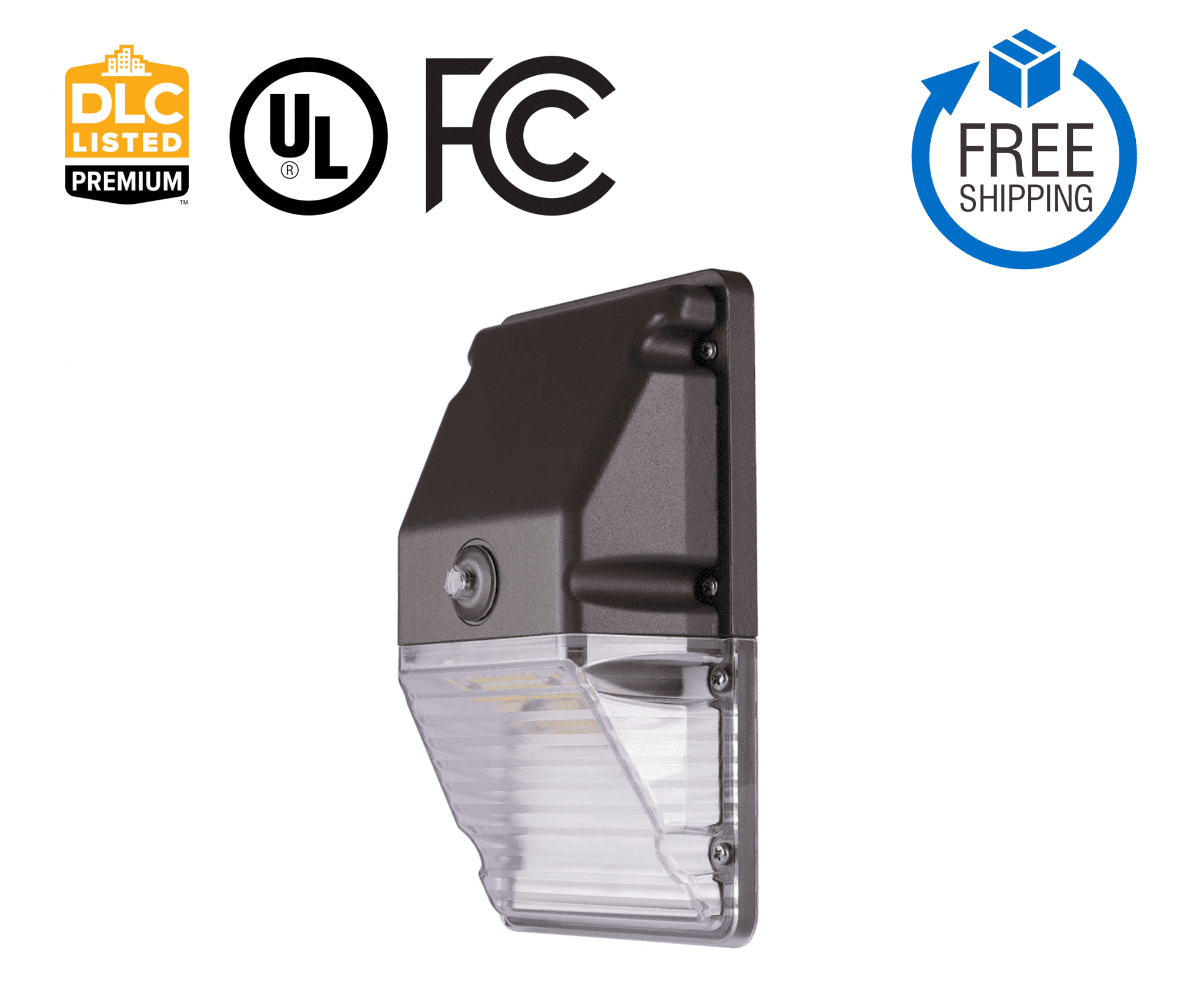 10W LED Wall Pack Light With Photocell AC120-277V - Brightway LED Lighting
