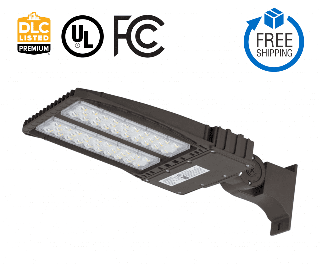 150W LED Shoebox Light AC277-480V - Brightway LED Lighting