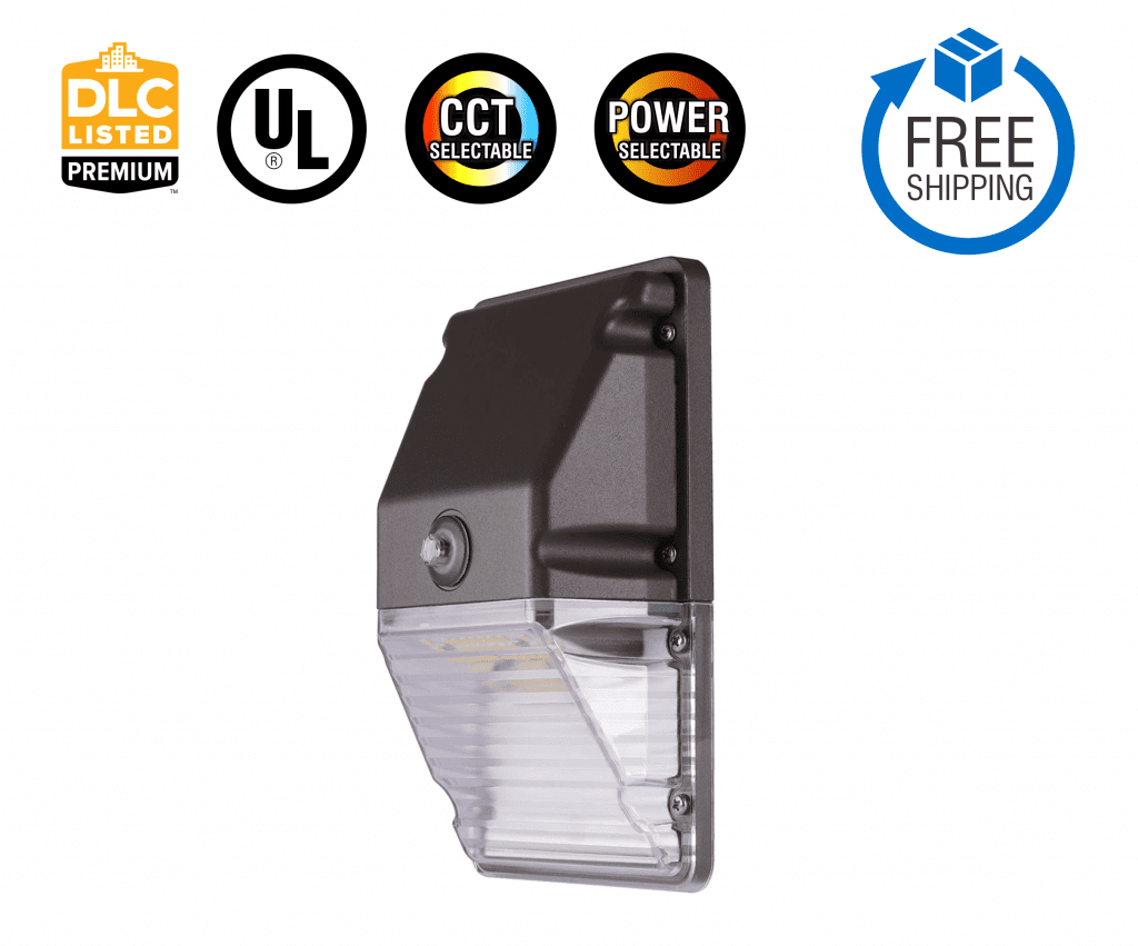 15W Selectable LED Wall Pack Light With Photocell AC120-277V ...