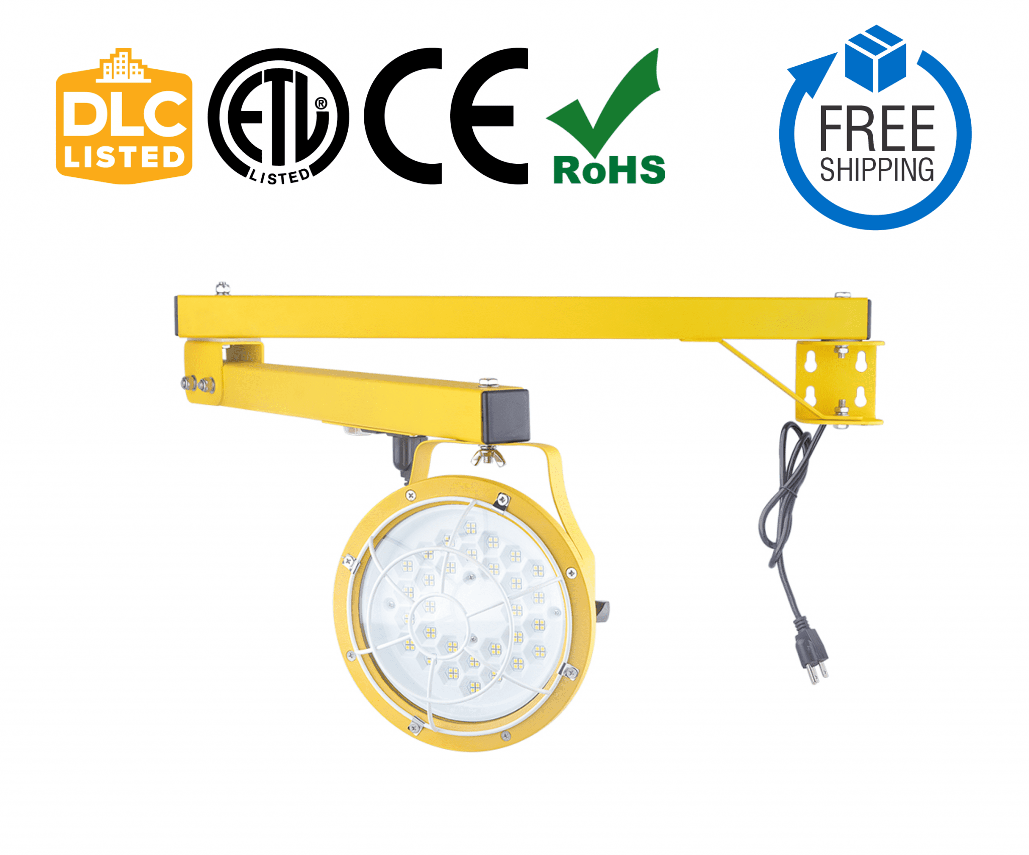 LED Selectable Dock Light 30W-50W - Brightway LED Lighting