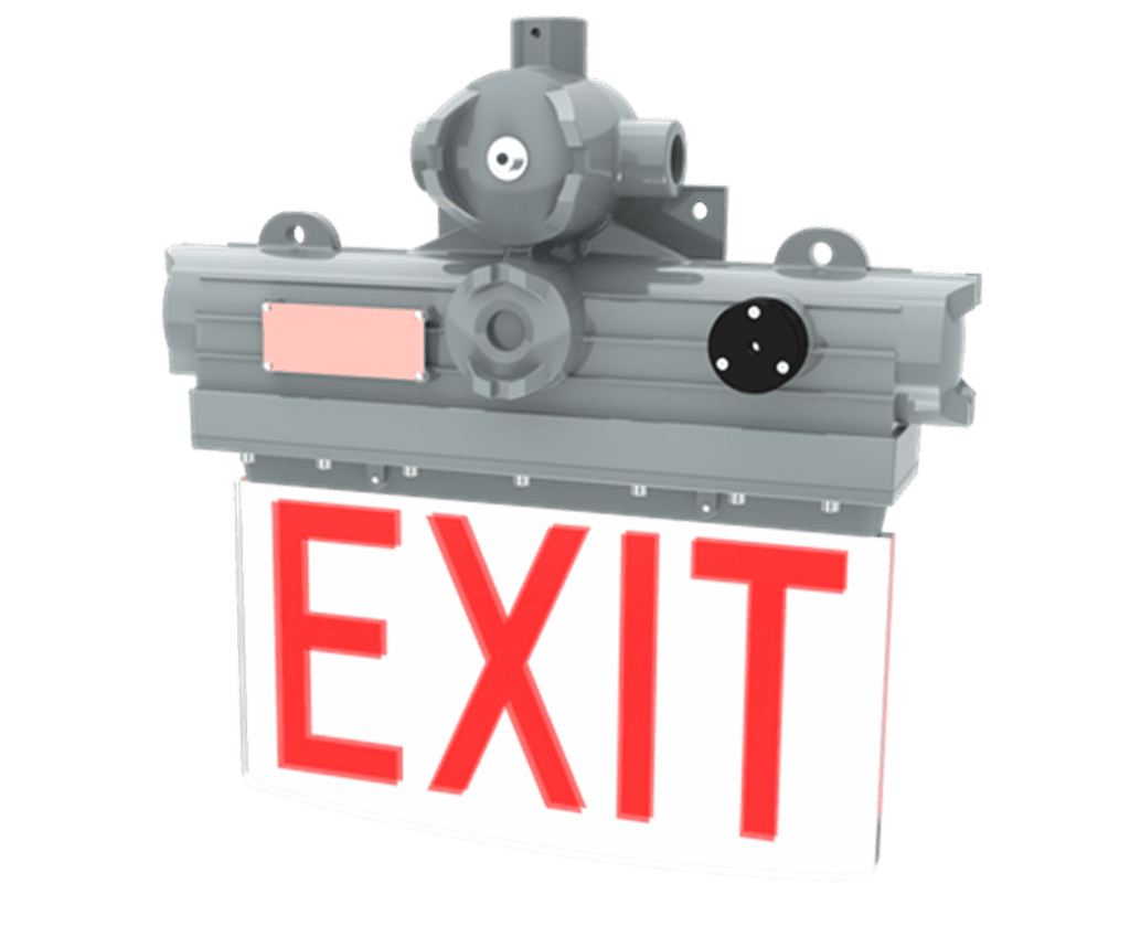 LED Explosion Proof Exit Light - J Series 5W - Brightway LED Lighting