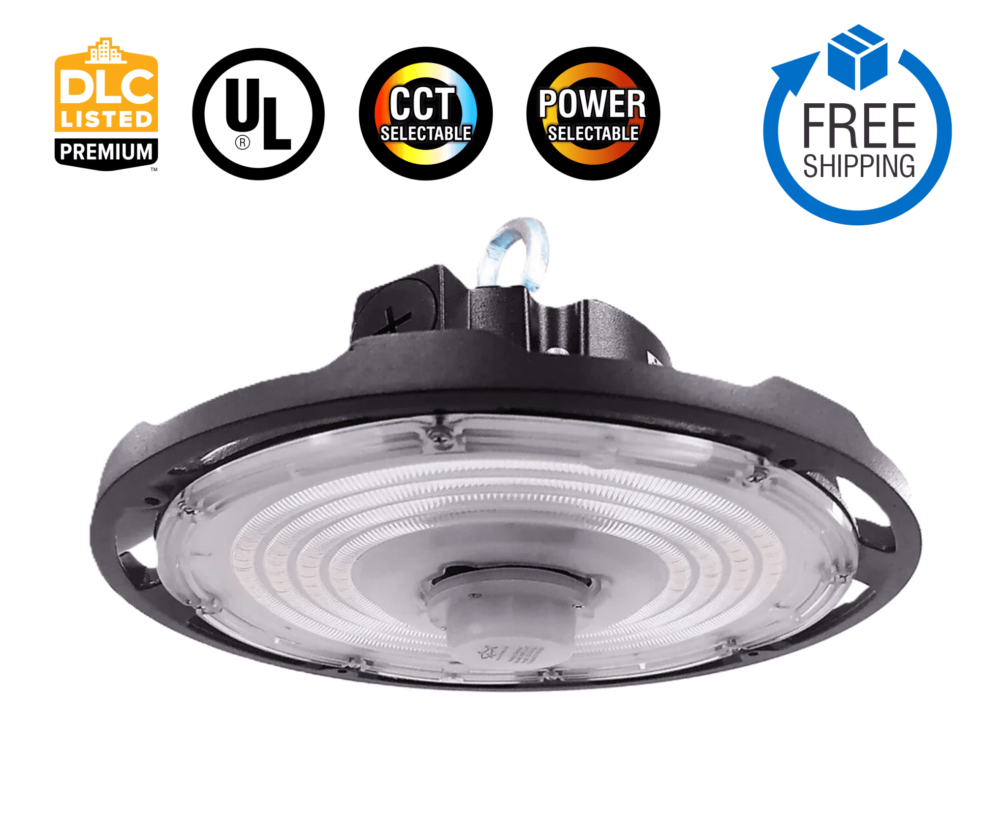 140-240W Selectable LED UFO High Bay Light AC277-480V - Brightway LED ...