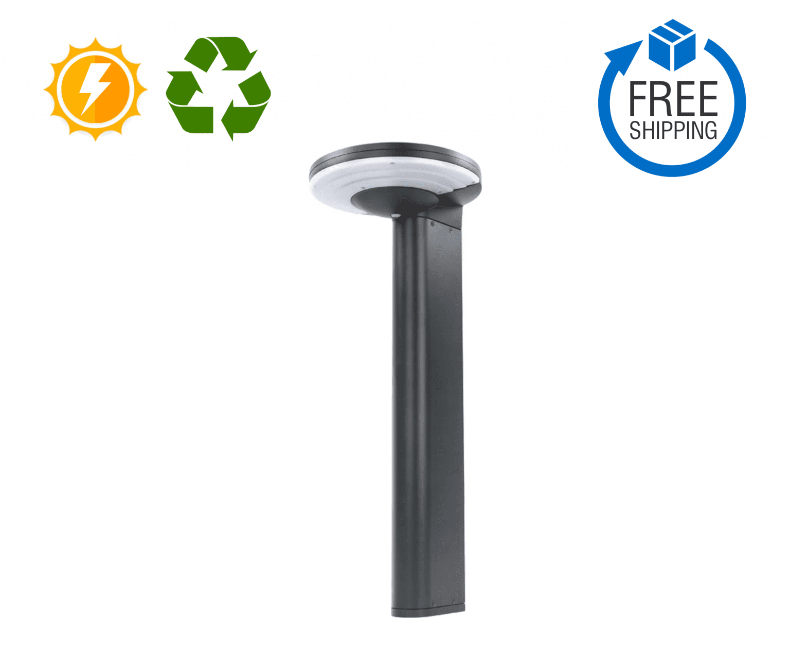Solar Powered LED Bollards - Brightway LED Lighting