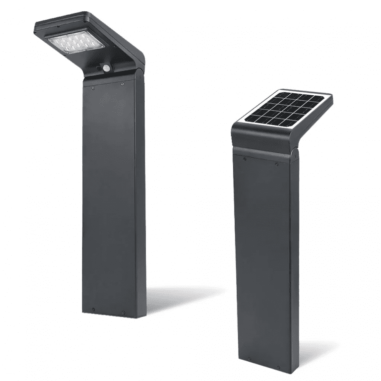 5W Solar LED Square Bollard Light - Brightway LED Lighting